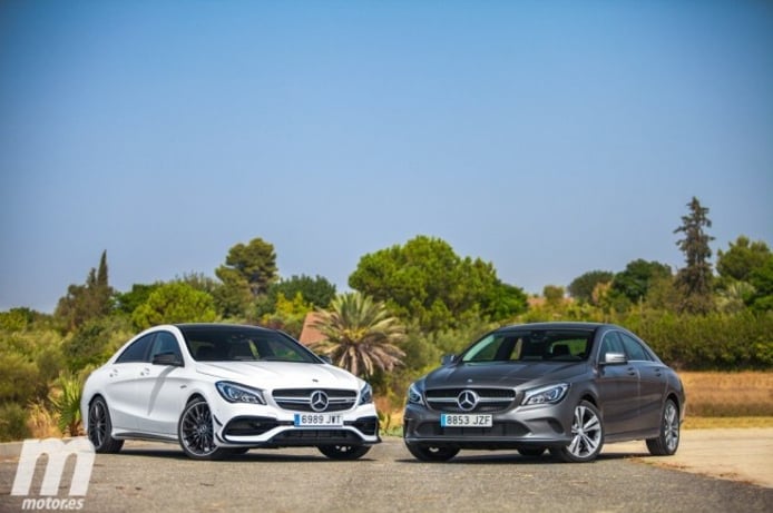 Mercedes CLA 200d y CLA 45 AMG, ¿cómo de diferentes son? - Motor.es