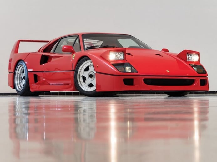 Ferrari SP42: Anuncian una versión moderna del Ferrari F40 - Motor.es