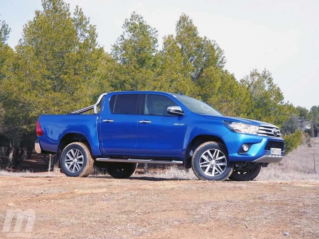 Fotos prueba Toyota Hilux 2018
