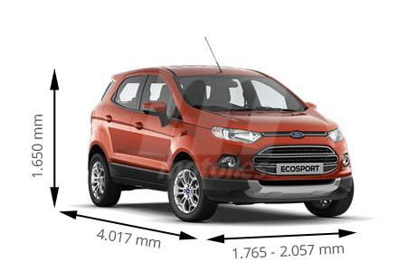 Medidas de coches Ford