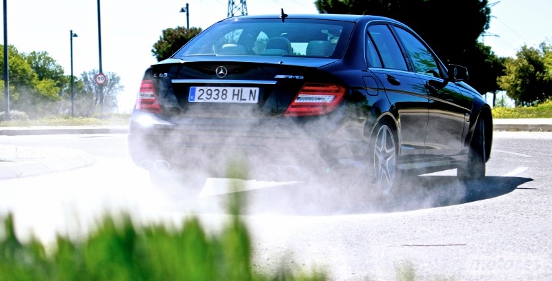 Mercedes Clase C 63 AMG. Lobo con piel de cordero