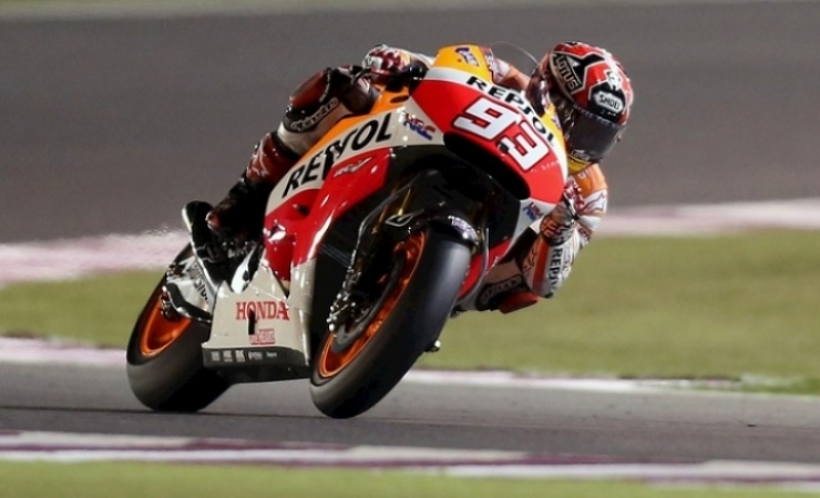 Marc Márquez (MotoGP), Tito Rabat (Moto2) y Álex Rins (Moto3) pole en ...