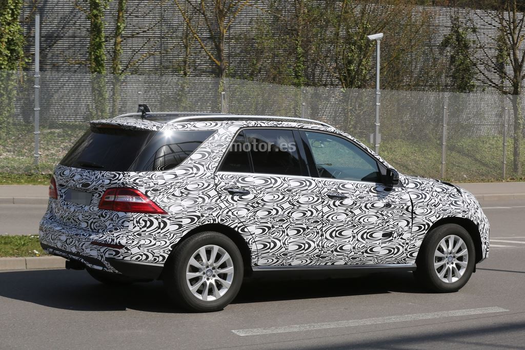 Mercedes ML 2015, el restyling para el Clase M ya está en marcha