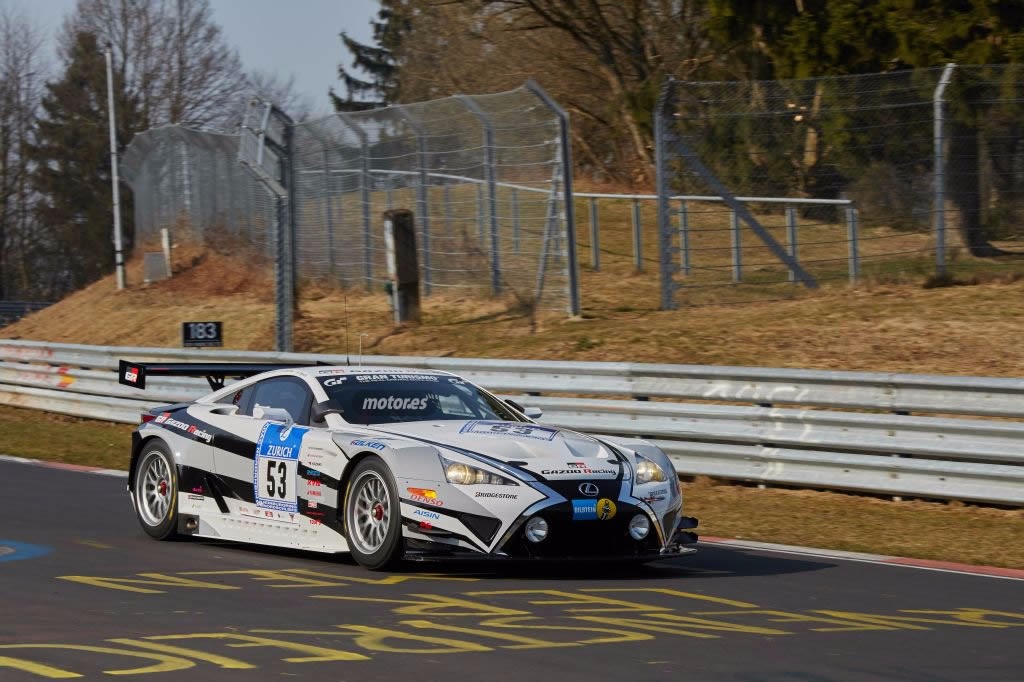 Los Lexus LFA y Lexus RC de Gazoo Racing se ponen a punto para las 24 ...