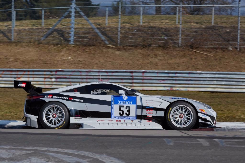 Los Lexus LFA y Lexus RC de Gazoo Racing se ponen a punto para las 24 ...