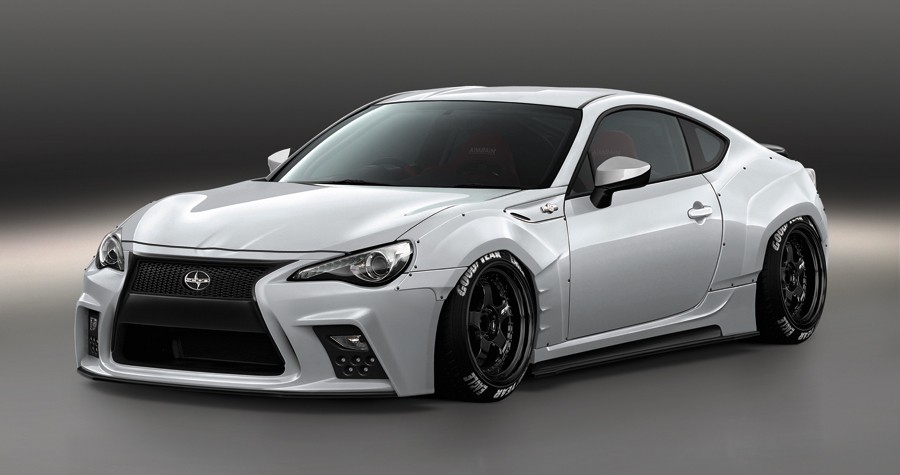 Este Toyota GT86 modificado parece un Lexus