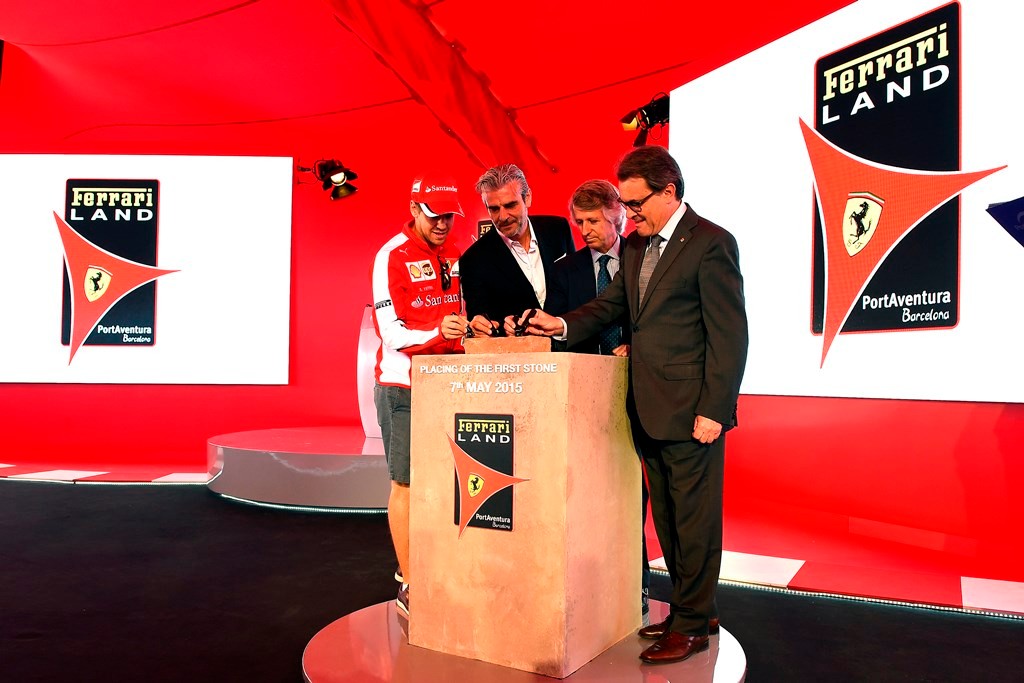 Ferrari coloca la primera piedra de su primer parque temático en Europa ...