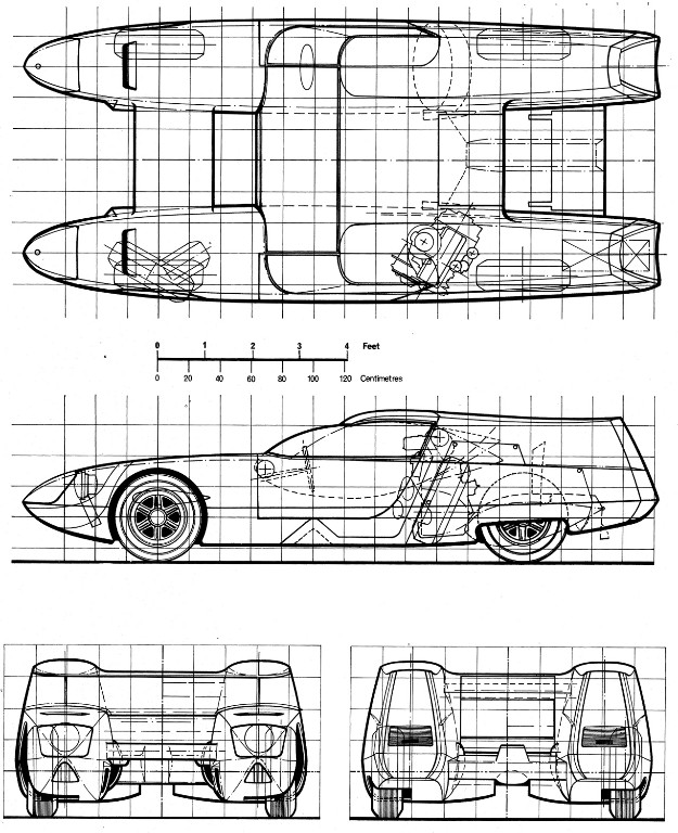 OSI Silver Fox, el coche partido en dos