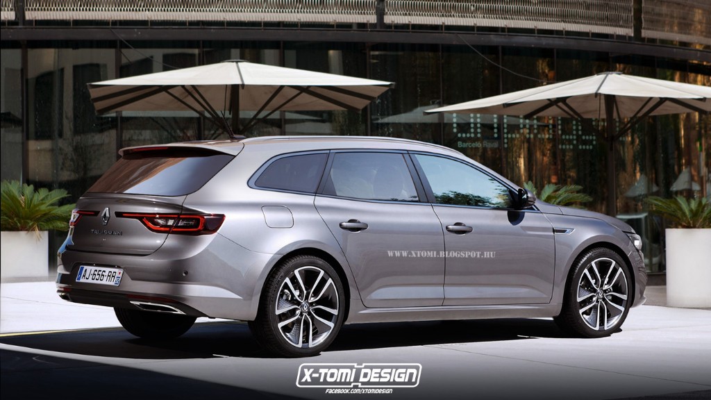 Renault Talisman Grand Tour, un adelanto de cómo será su diseño