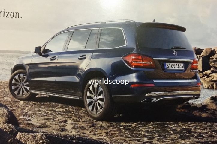 Filtradas las primeras imágenes del Mercedes GLS 2016 (antiguo GL)