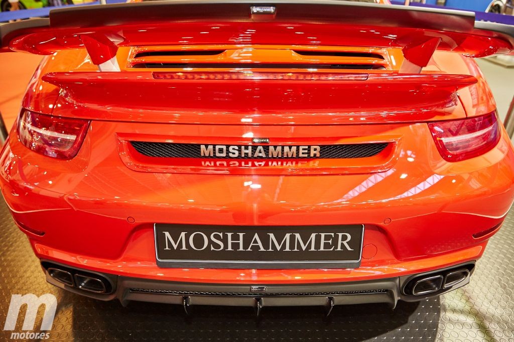 El Porsche 911 Turbo recibe un kit aerodinámico firmado por Moshammer