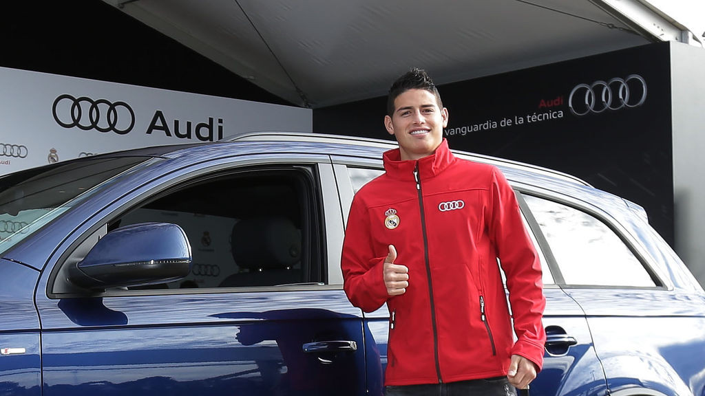 James Rodríguez huyó de la policía, creyendo que era un secuestro