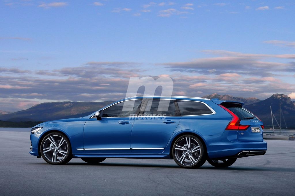 Un vistazo al futuro Volvo V90 R-Design