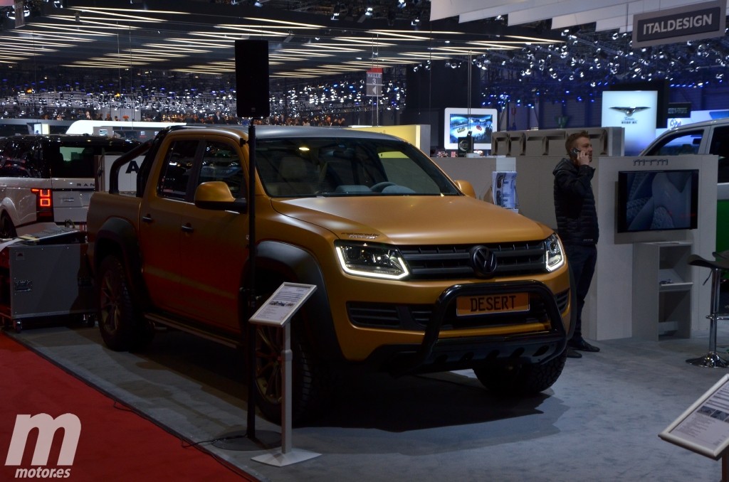 MTM presenta un VW Amarok con motor V8 para Ginebra