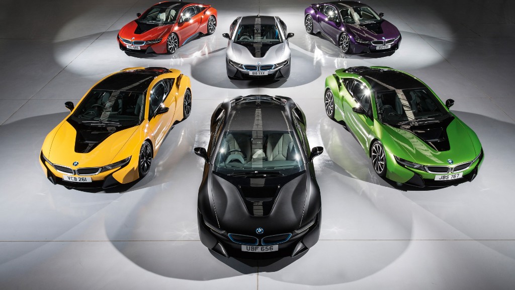 Nuevos colores para el BMW i8 con las pinturas de BMW Individual ...