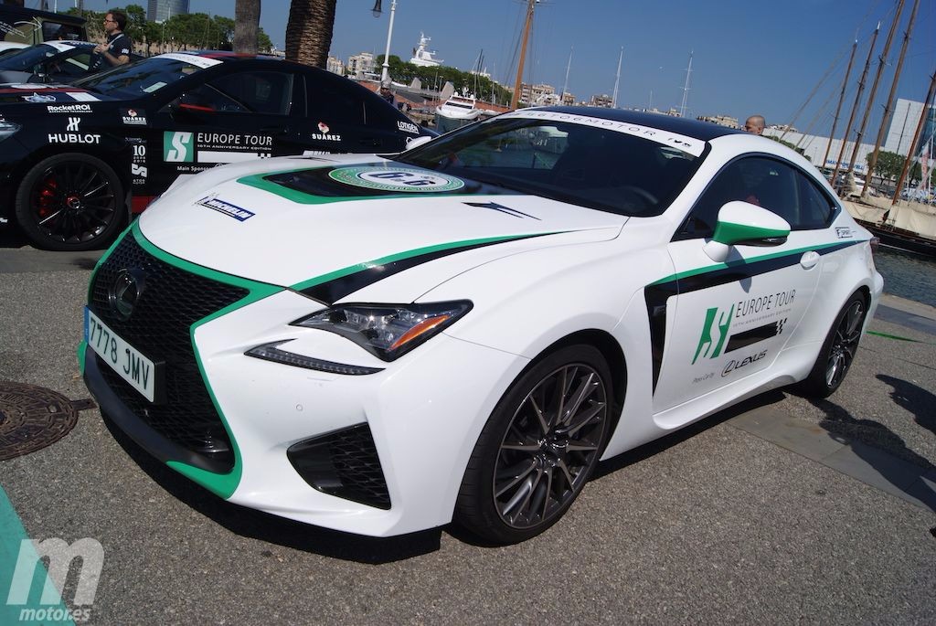 Este Lexus RC F es nuestra montura para la 6to6 Europe Tour 2016