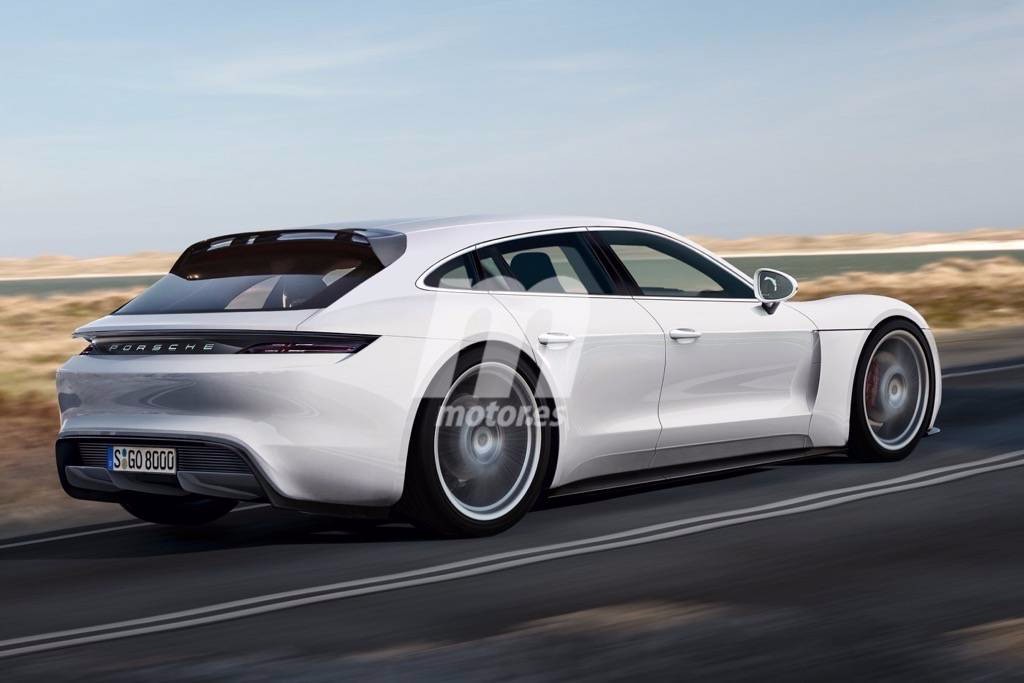 Porsche Pajun SportTourer, imaginando el diseño de la berlina media más ...