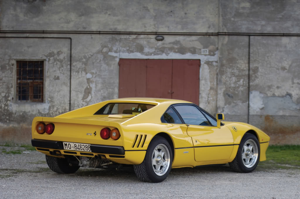 Los raros y veteranos Ferrari amarillos: el último 288 GTO prototipo ...