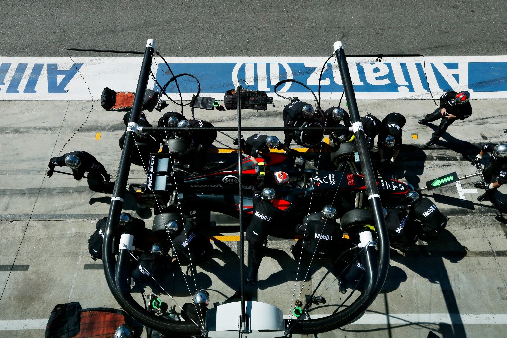 El arte del pit-stop