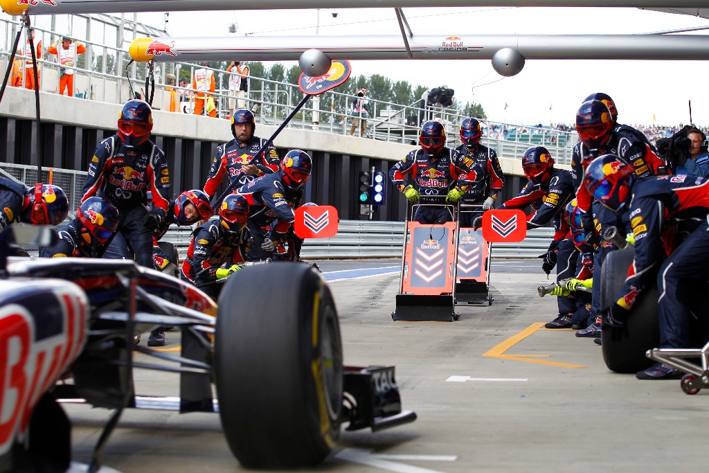 El arte del pit-stop