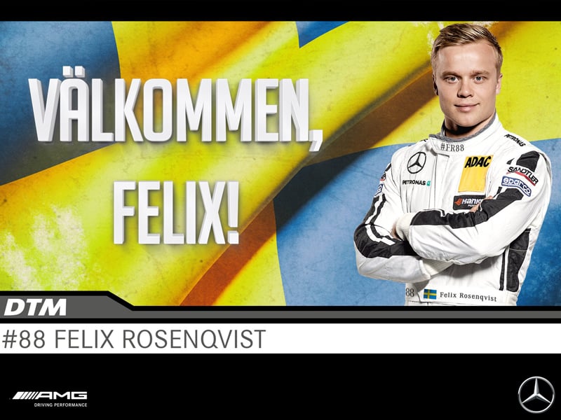 Felix Rosenqvist hereda el puesto de Ocon en DTM