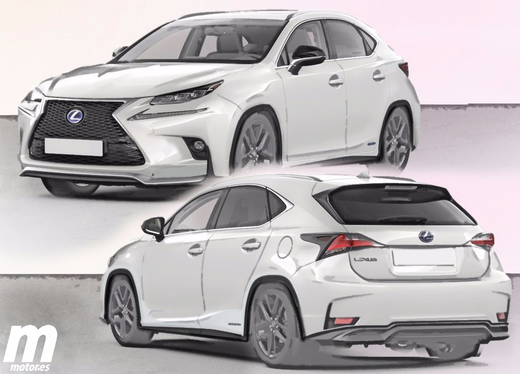 Adelanto del nuevo Lexus UX 2017 que veremos nacer en París 2016