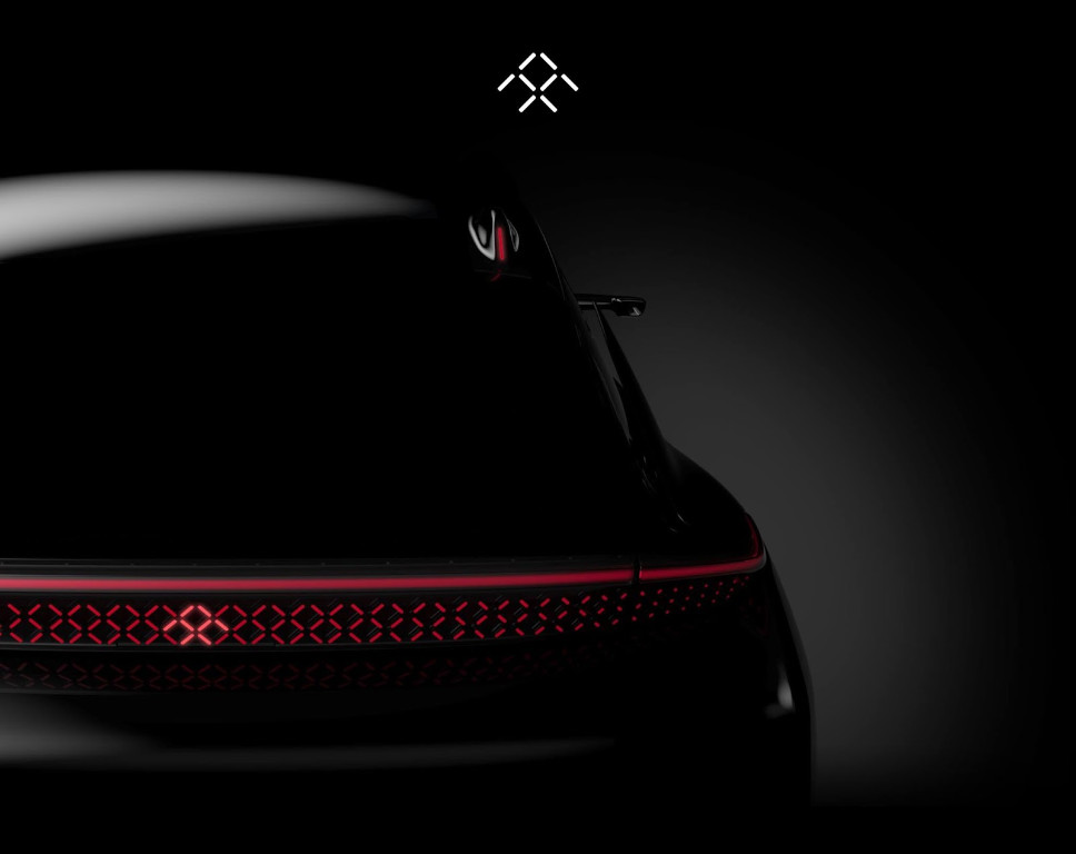 Faraday Future: Nuevo teaser que parece confirmar que en el CES solo ...