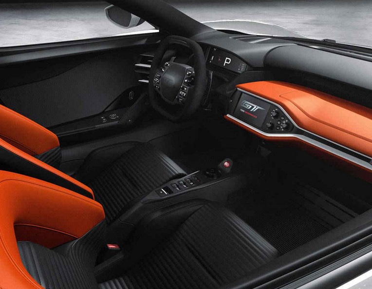 Ford GT: Asomate por primera vez a su interior definitivo