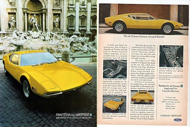 Mercury Pantera: El deportivo italiano de Ford - Motor.es