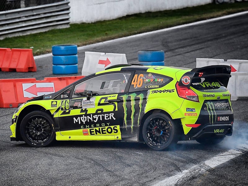 Valentino Rossi gana su quinto Monza Rally Show