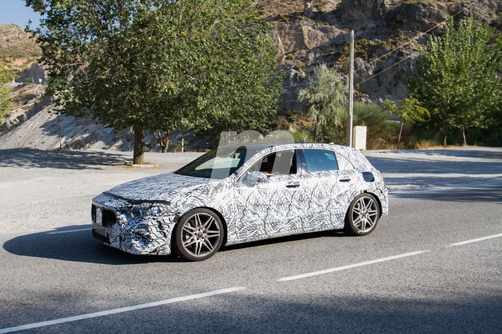 Mercedes-AMG A40 2018: la nueva versión AMG cazada de nuevo en España