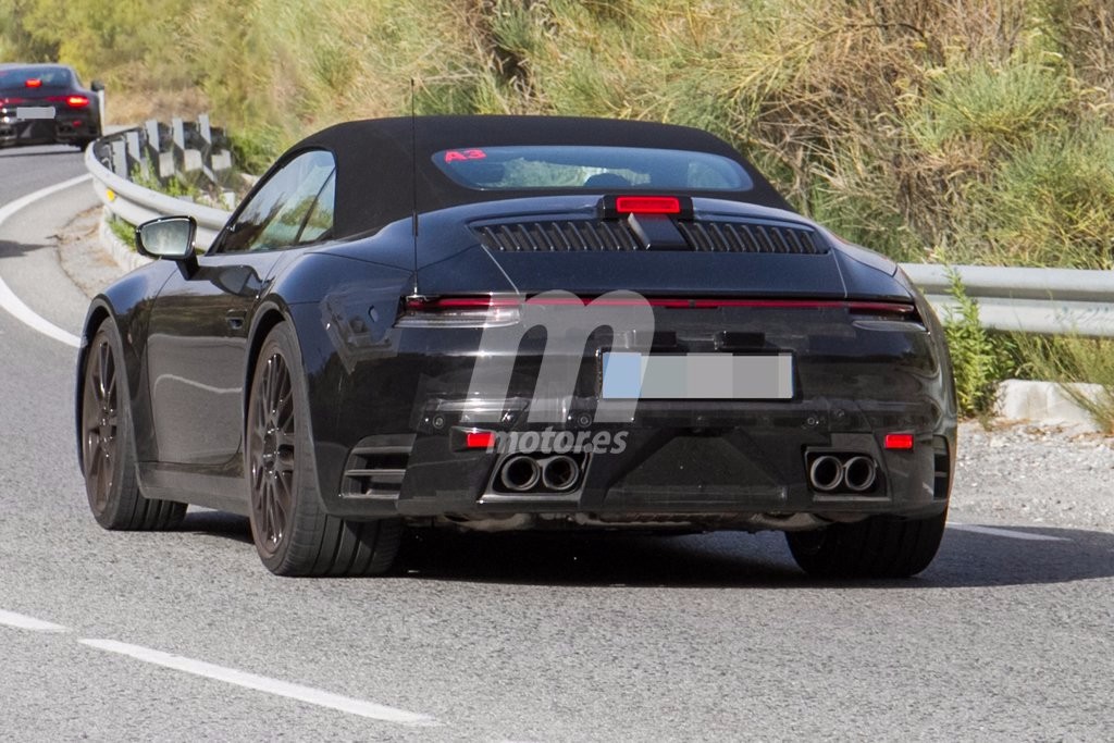 Porsche 911 Cabrio: la nueva versión descapotable cazada en España