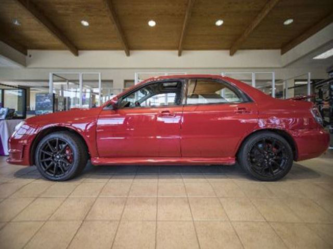 El Subaru WRX de Baby Driver a subasta: un coche de cine