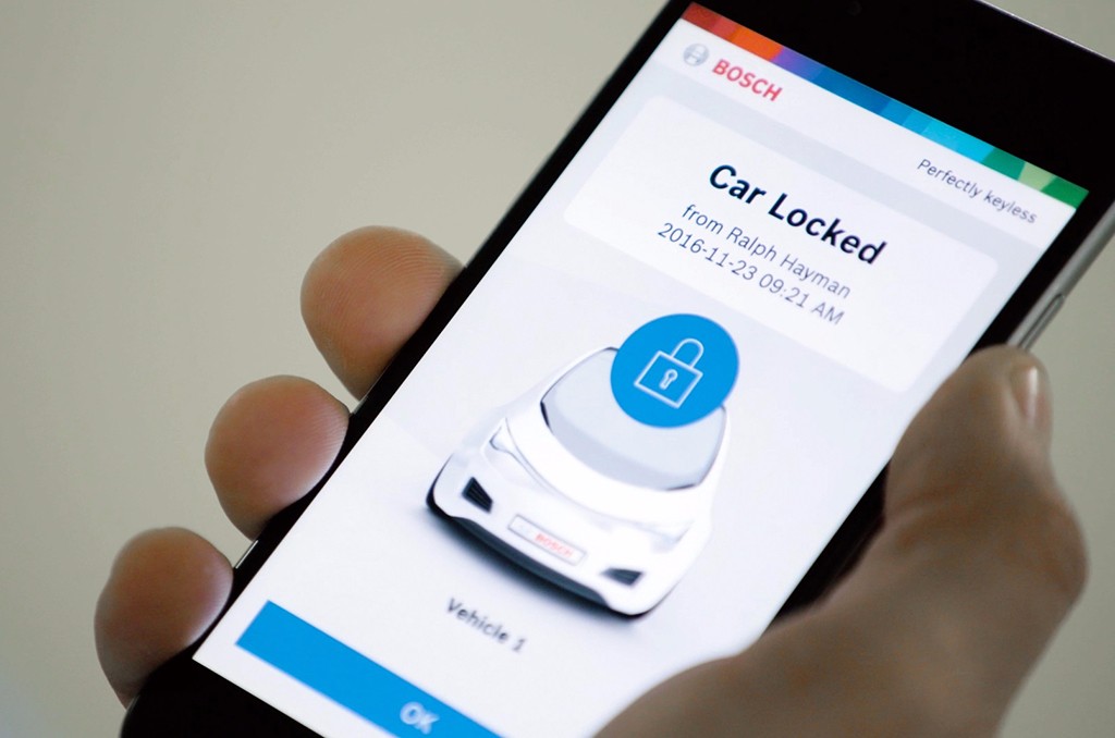Bosch Perfectly Keyless: usa el smartphone como llave para el coche