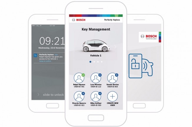 Bosch Perfectly Keyless: usa el smartphone como llave para el coche ...