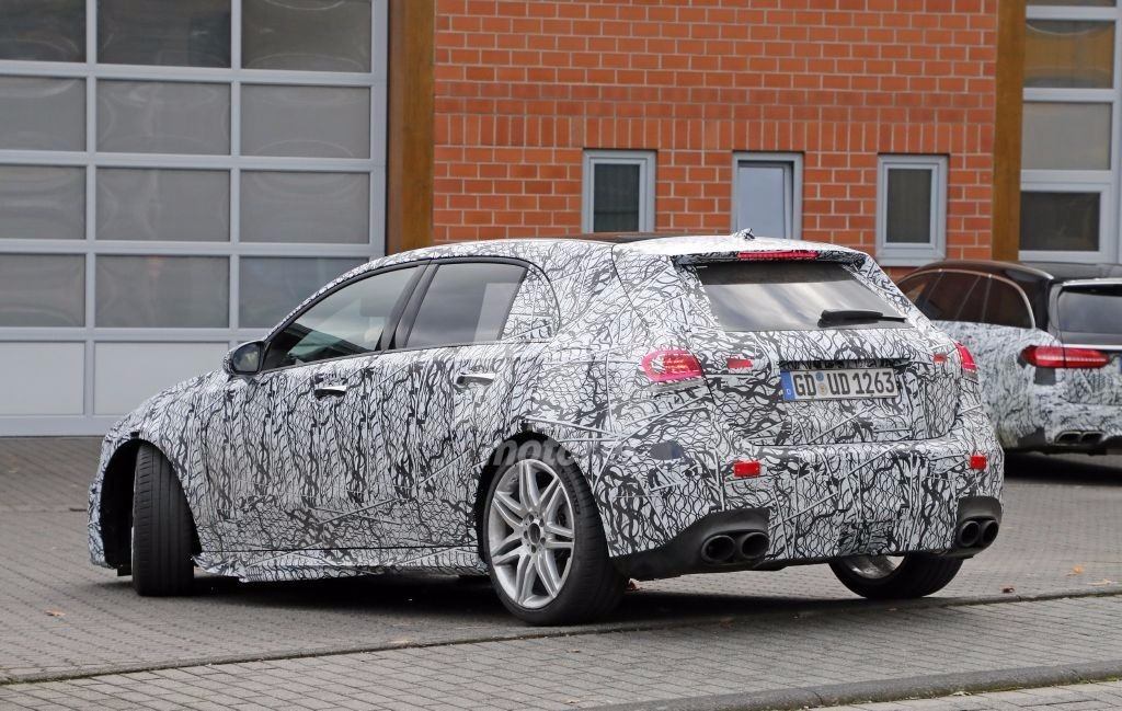 Primeras fotos espías del Mercedes A50 AMG, la versión tope de gama del ...