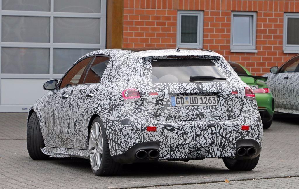 Primeras fotos espías del Mercedes A50 AMG, la versión tope de gama del ...