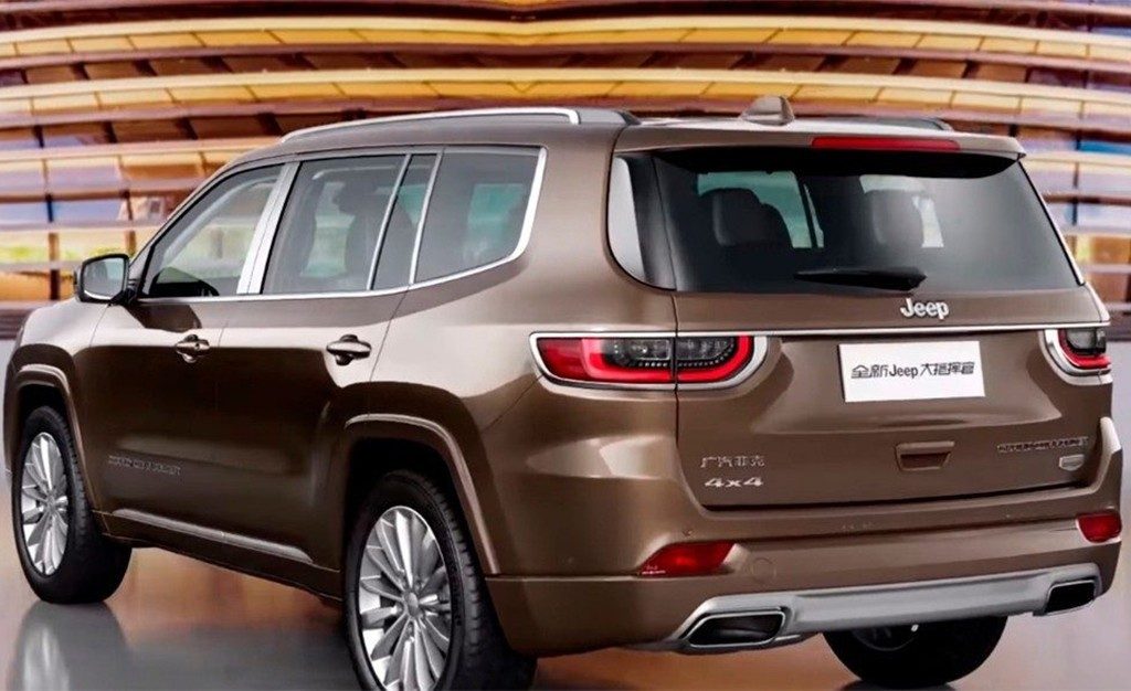 Así es el interior del Jeep Grand Commander, un nuevo SUV de 7 plazas