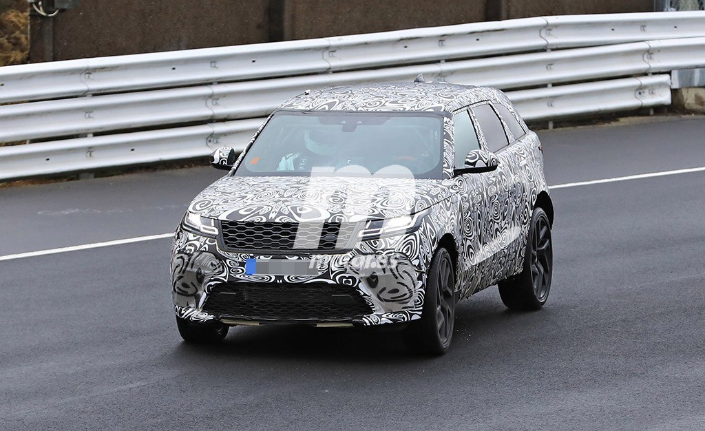 El Range Rover Velar SVR regresa a Nürburgring para seguir con su ...