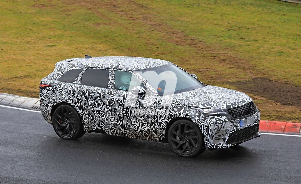 El Range Rover Velar SVR regresa a Nürburgring para seguir con su ...