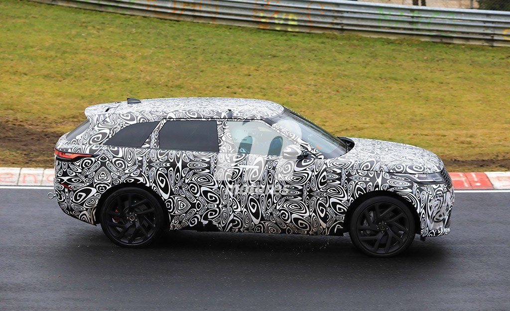 El Range Rover Velar SVR regresa a Nürburgring para seguir con su ...