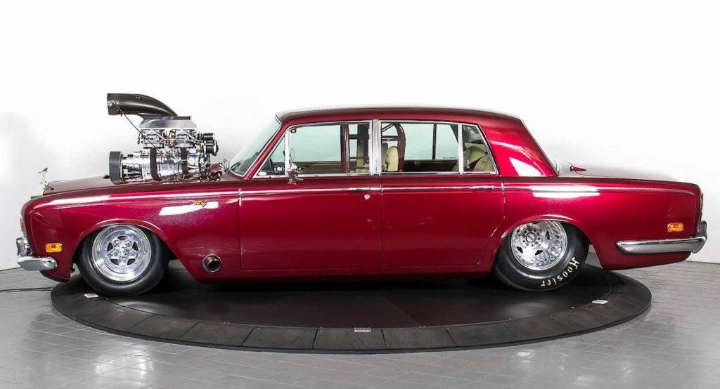 Abominación extrema: Rolls-Royce Silver Shadow V8 Drag Car