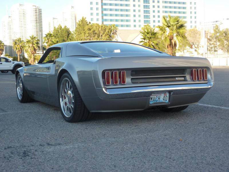Ford Mach 40: el extraño Mustang de motor central
