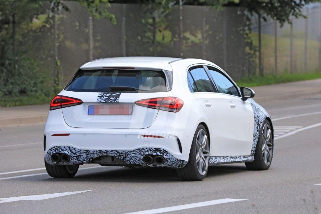 El nuevo Mercedes-AMG A 50 4MATIC progresa en sus pruebas destapándose ...