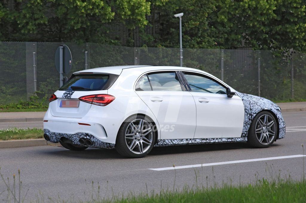 El nuevo Mercedes-AMG A 50 4MATIC progresa en sus pruebas destapándose ...