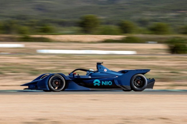 NIO Fórmula E muestra su 'Gen 2' en su test en Calafat - Motor.es