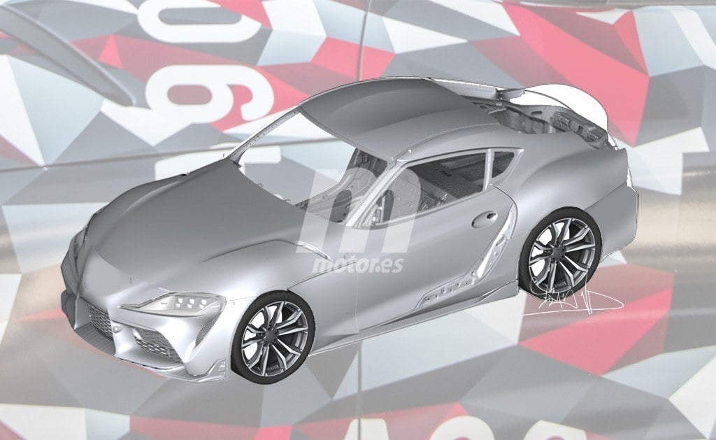 Así será el nuevo Toyota Supra, ¡te descubrimos su exterior e interior!