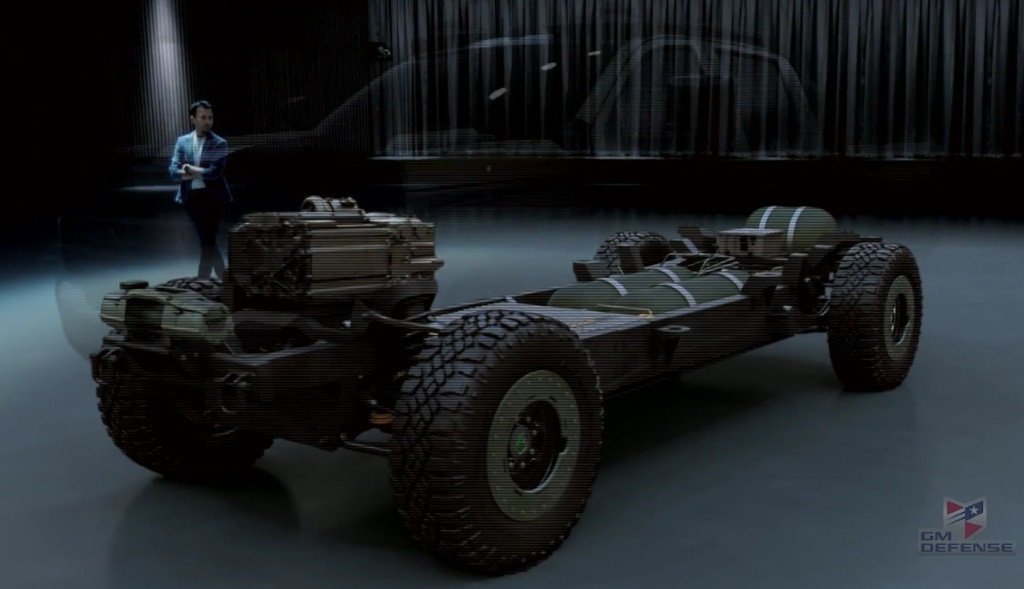 Filtrado el nuevo Chevrolet Silverado ZH2 militar alimentado por hidrógeno