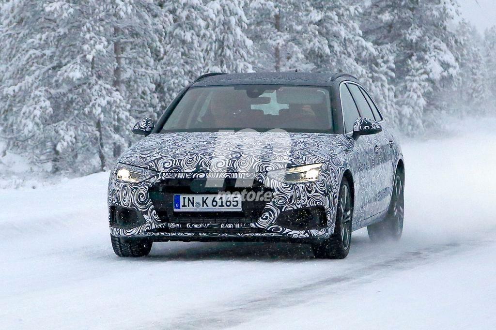 El nuevo Audi A4 Avant 2020 ya se enfrenta a la nieve