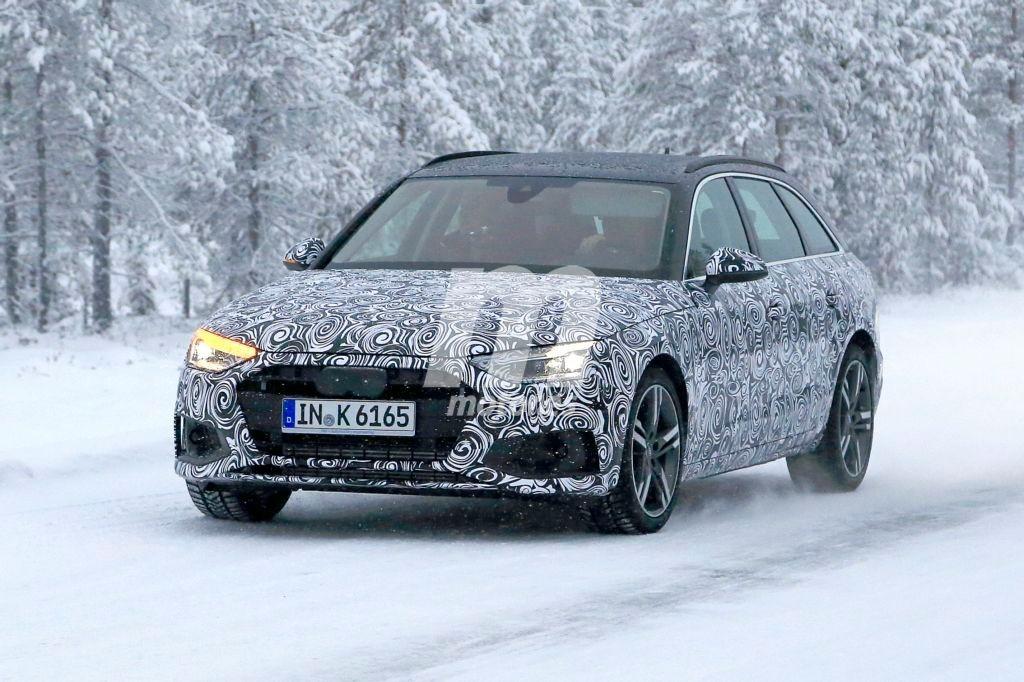 El nuevo Audi A4 Avant 2020 ya se enfrenta a la nieve